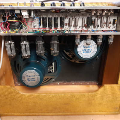 Amp-oN Custom Tweed Twin 5E8 Low power 2023 - Tweed Lacquer | Reverb