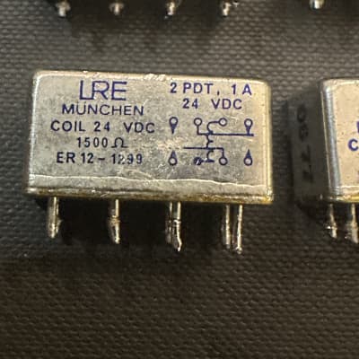 LRE München, Hermetic sealed relays, 2PDT 1A, 24 VDC coil, | Reverb