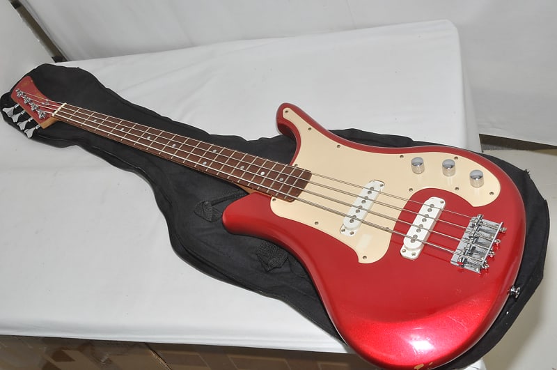 YAMAHA SBV-500 red metallic Electric Guitar Ref No. 5958 | Reverb