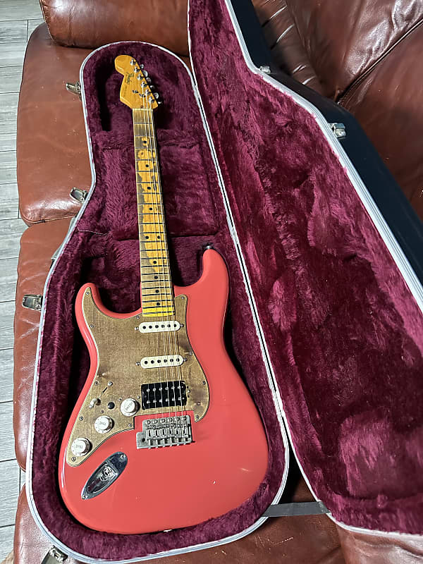 Fender Stratocaster USA left handed body 1976 neck 1983-1984 | Reverb