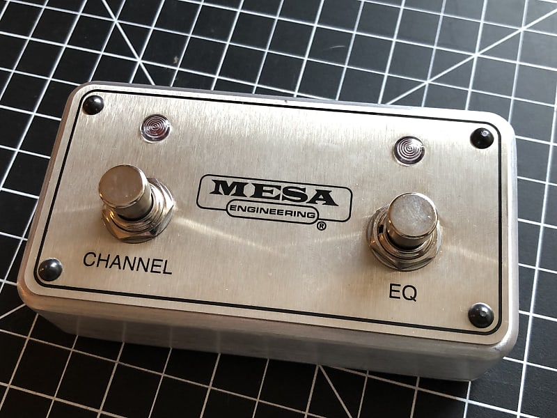 Mesa Boogie Mark Five 25 Footswitch FC.CHEQ 2021 - Silver | Reverb