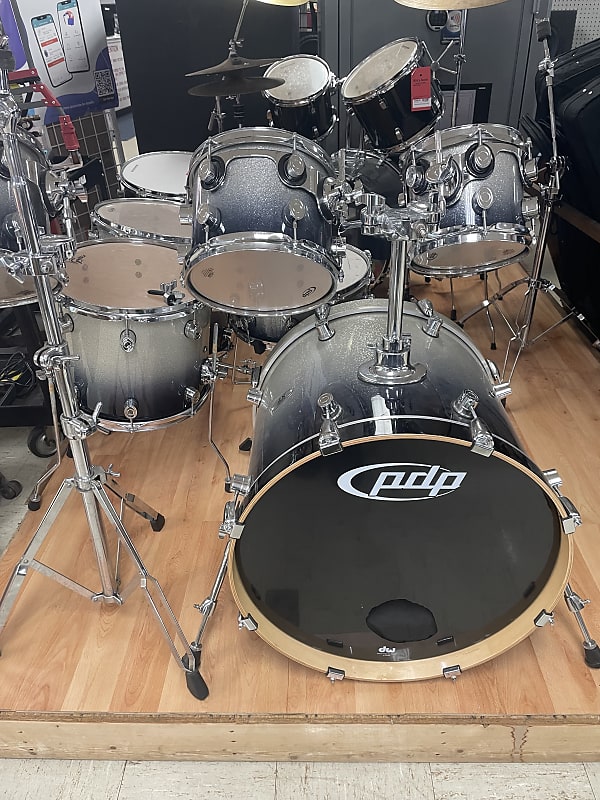 PDP X7 Concept Maple 2019 - Black Sparkle Fade | Reverb