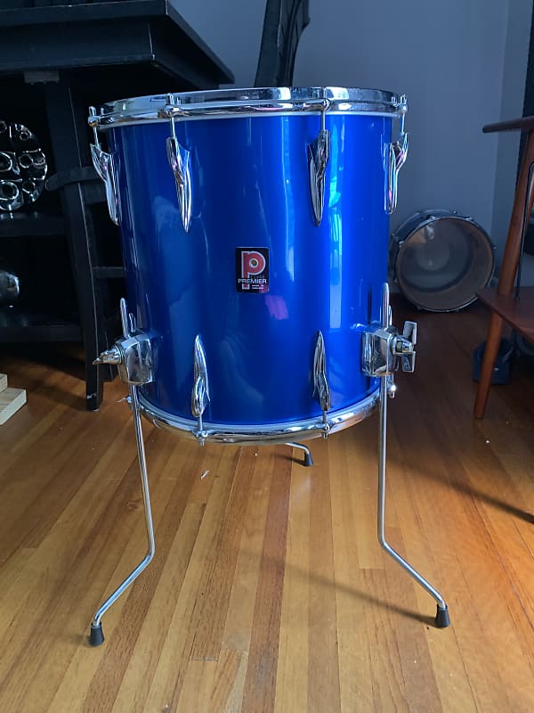 Premier 14” Floor Tom 70’s - Polychromatic Blue | Reverb