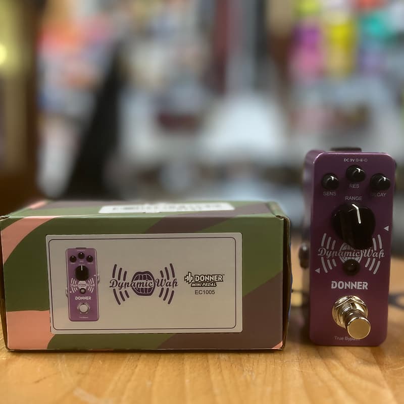 USED Donner EC1005 Dynamic Wah Guitar Effect Pedal | Reverb
