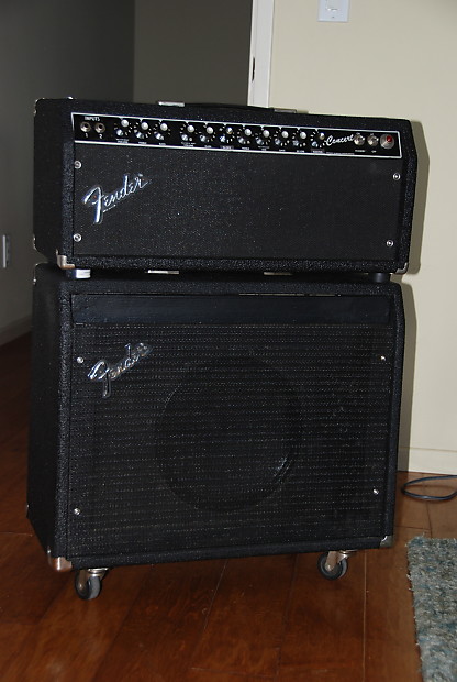 Fender Concert Amp (Hand wired) 1983 Black | Reverb