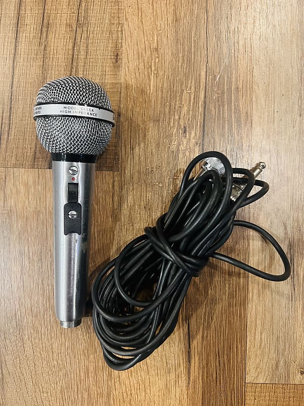 Shure Unisphere 5855A Dynamic Microphone 1970’s | Reverb