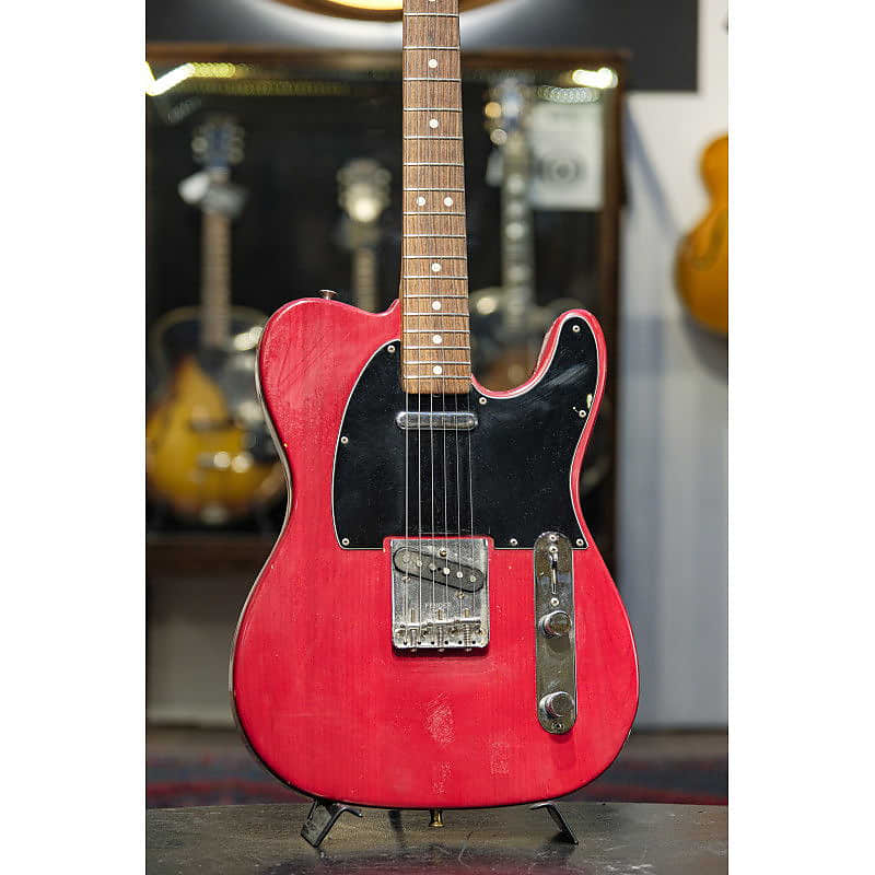 1981 Fender Telecaster transparent red | Reverb Australia