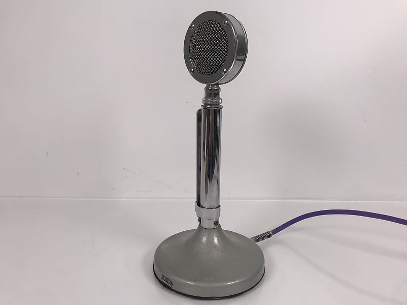 Astatic D-104 Vintage Microphone w/ Base Stand | Reverb