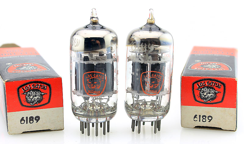 MATCHED PAIR 1960s LEWIS & KAUFMAN 6189 E82CC ECC82 | Reverb UK