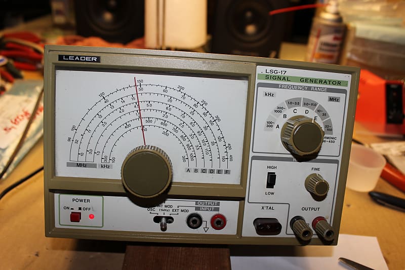 Restored Leader LSG-17 Signal Generator | Reverb