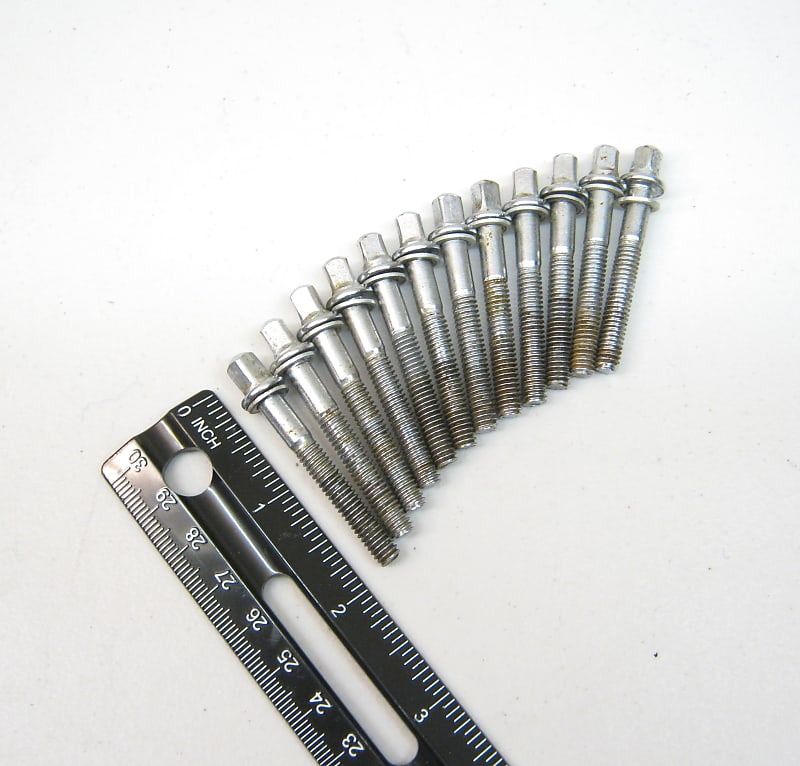Vintage Premier 2 inch Tension Rods for Drum England Set of | Reverb