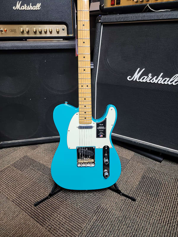 Fender American Professional II Telecaster - Miami Blue | Reverb