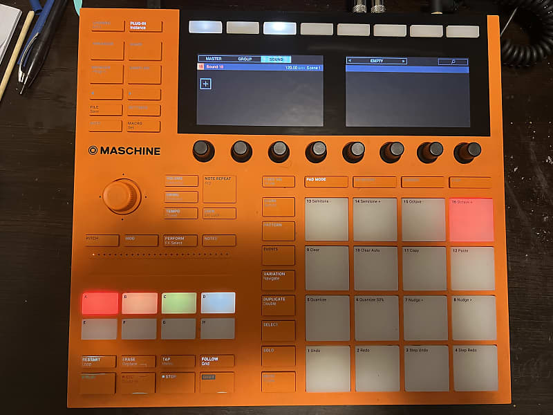 Maschine (10 Year Anniversary Flame Orange) 1 of 100 | Reverb