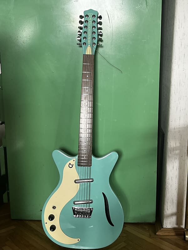 Danelectro Vintage 12 string left handed (semi hollow) 2020 | Reverb