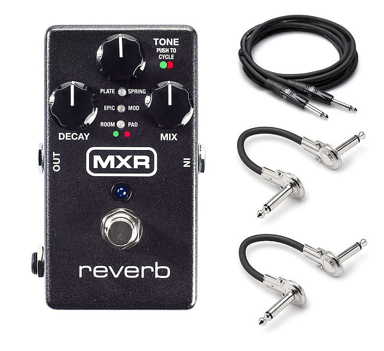 New MXR M300 Reverb Guitar Effects Pedal w/ Power Supply! | Reverb