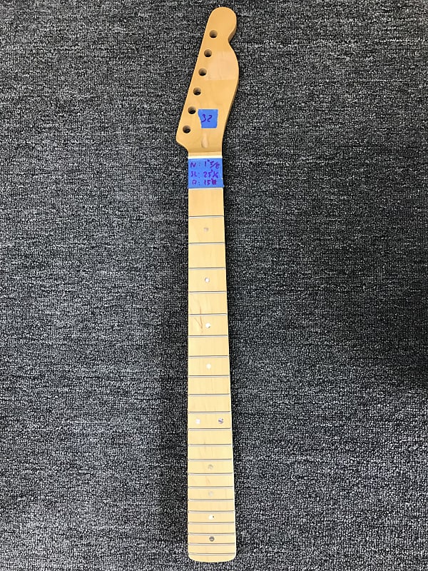 Telecaster Neck Replacement | Maple Wood | Satin Finish | Reverb