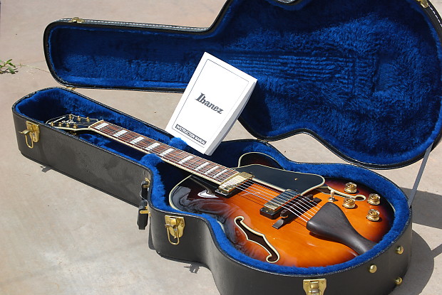 Ibanez Artcore AFJ 957 7-String 2002 Sunburst | Reverb