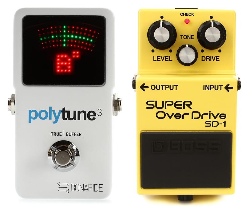 TC Electronic PolyTune 3 Polyphonic LED Guitar Tuner Pedal | Reverb