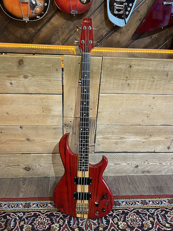 Aria Pro II SB-900 1982 Trans Red | Reverb