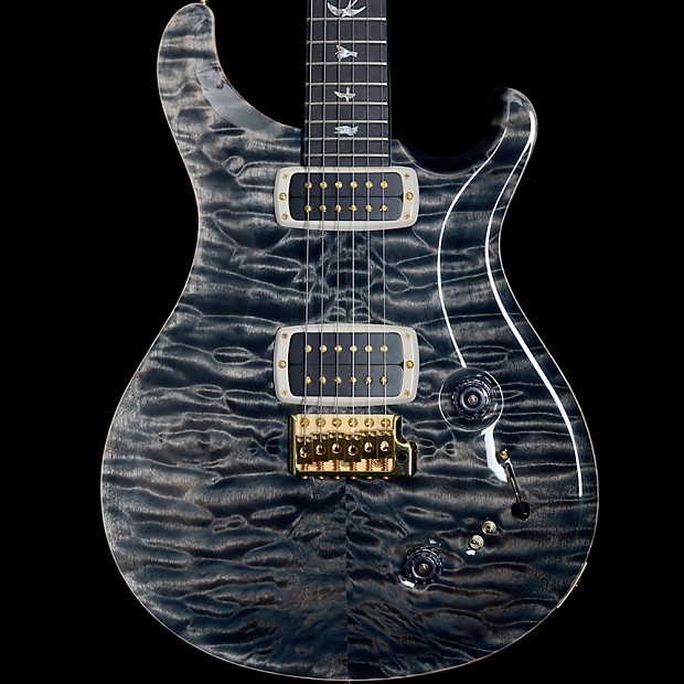 PRS 408 Artist Pack In Faded Whale Blue, Quilt Top, Flame | Reverb