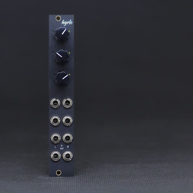 Hyrlo (Black faceplate) – 3x stereo up to 6x mono high | Reverb Poland