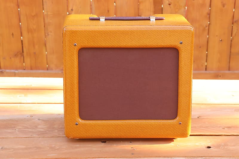 1 x 10 TV Champ 5F1 Cabinet/ Nitro Lacquer/ Tinted Shellac | Reverb