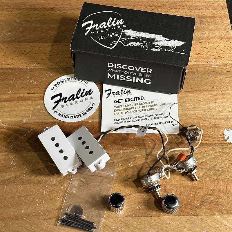 Lindy Fralin Precision Bass PBass Pickup 5% Overwound with | Reverb