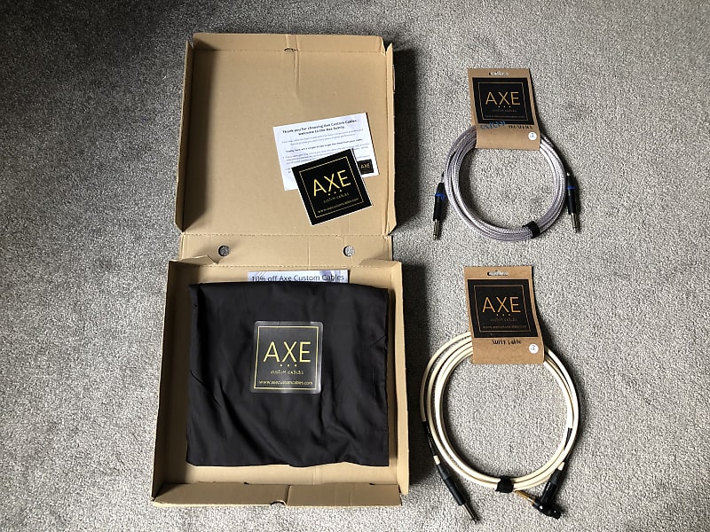 Axe Custom Cables OXYGEN & SUPER 2022 | Reverb