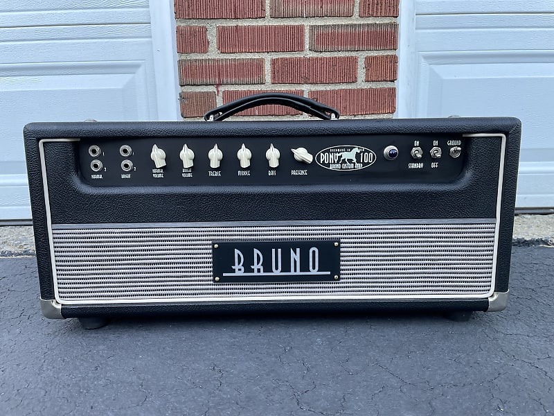 Bruno Pony 50 Black 50 Watt Marshall Goodness | Reverb
