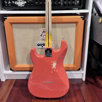 Fender Stratocaster- Tom Delonge Style Custom Build - Aged | Reverb