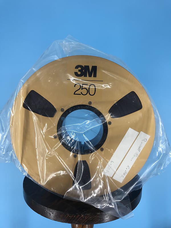 3M 250 2" x 2500' High Bias Reel Tape On 10.5" Gold Reel in | Reverb