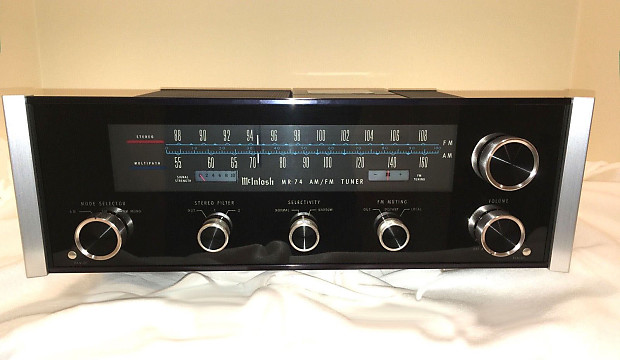 McIntosh MR74 AM/FM Tuner in Excellent condition with Factory | Reverb