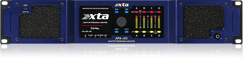 XTA APA-4E8 Quad amplifier with XTA Processing | Reverb