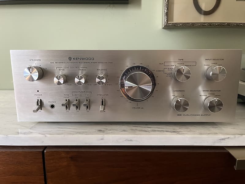 Kenwood KA - 7100 Integrated Amp | Reverb