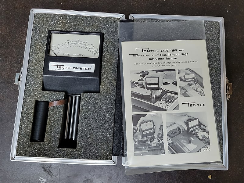 Tentel Tentelometer Tape Tension Gauge T2-H20-ML - Black | Reverb