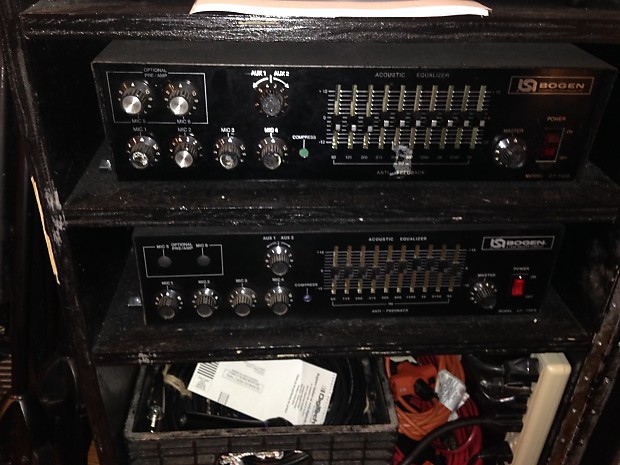 Bogen CT-100B: 100 watt amplifier compressor mixer | Reverb