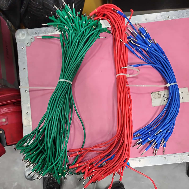 Mogami BANTAM TT PATCH CABLE - Blue | Reverb