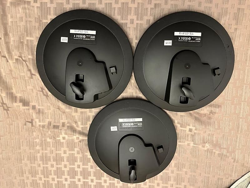 Set of 3 Yamaha TP70 Single-Zone 7.5" Electronic Drum Pad | Reverb