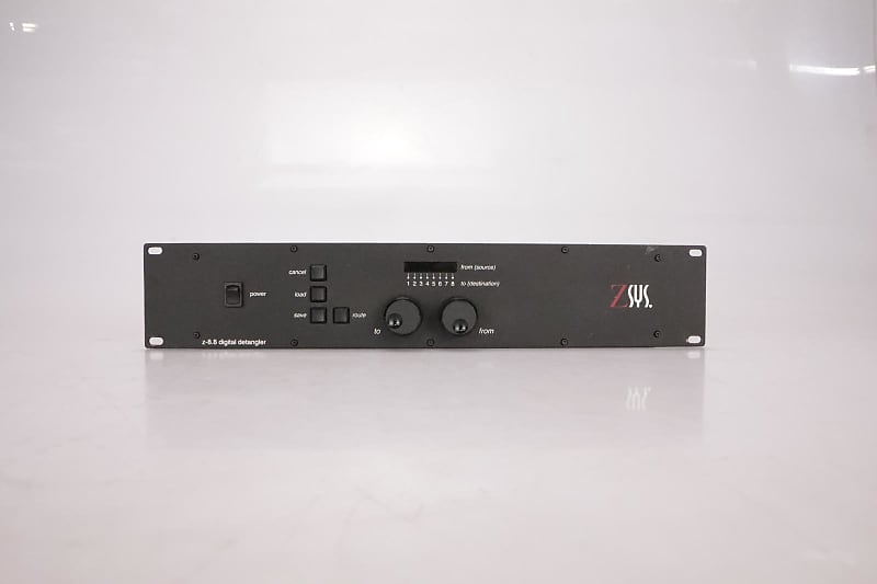 ZSYS Z-Systems z-8.8 Digital Detangler Audio AES/EBU Router | Reverb