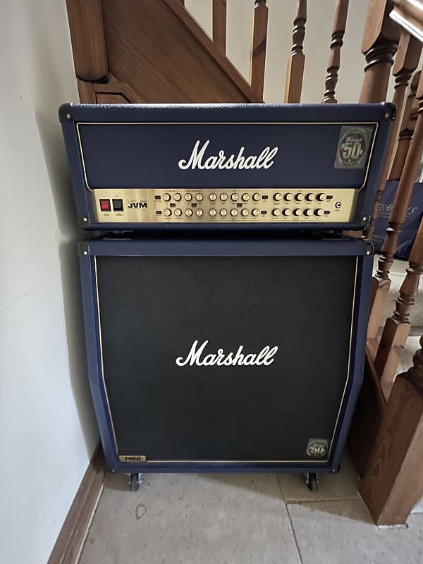 Marshall JVM410HJS JOE SATRIANI 2010-2020 - Blue | Reverb UK