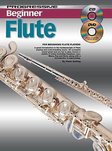 Progressive Beginner Flute Book/CD/DVD Book | Reverb