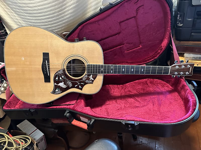 Yamaha 365se acoustic/electric guitar 1980's - Natural | Reverb