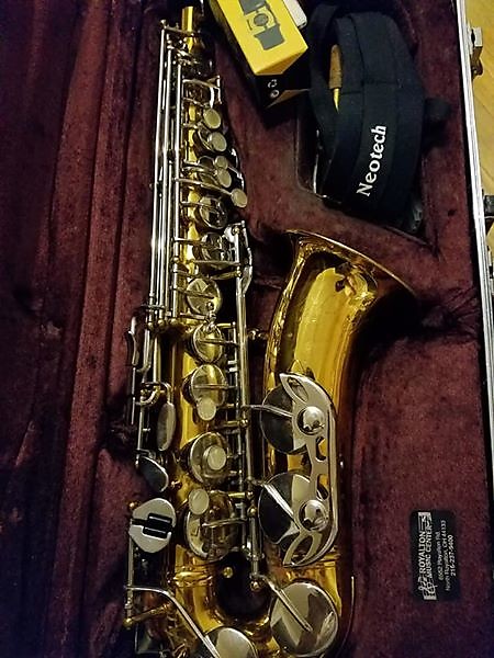 Armstrong 3006A Alto Saxophone with Hard Shell Case & Extras | Reverb