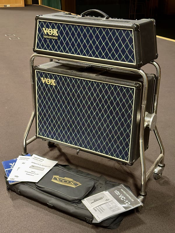 Vox Valvetronix AD120VTH Head, AD212 Cabinet, VC12 Floor | Reverb