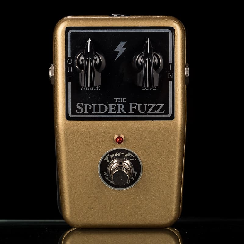 Used Tru-Fi Spider Fuzz Hammertone Gold Guitar Pedal | Reverb