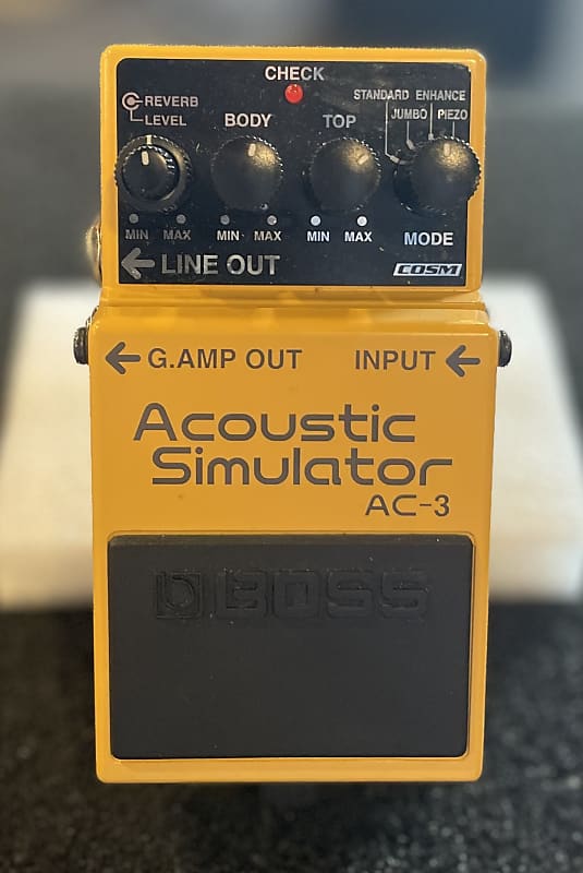 BOSS AC-3 Acoustic Simulator Pedal for Electric Guitar in | Reverb