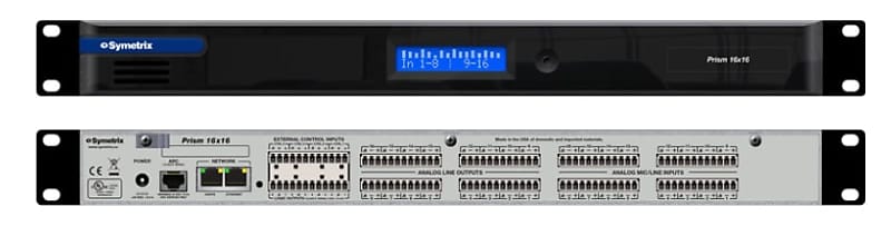 Symetrix Prism 16x16 with Dante | Reverb