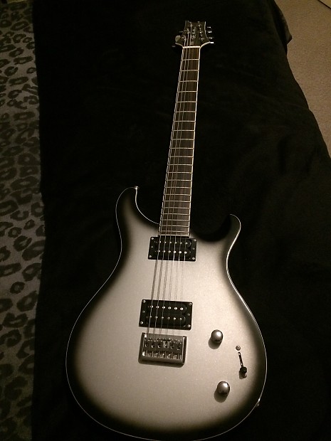 PRS Mike Mushok Baritone Guitar 2014 Silver Burst | Reverb