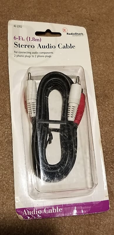 Radio Shack 42-2352 STEREO RCA CABLE | Reverb
