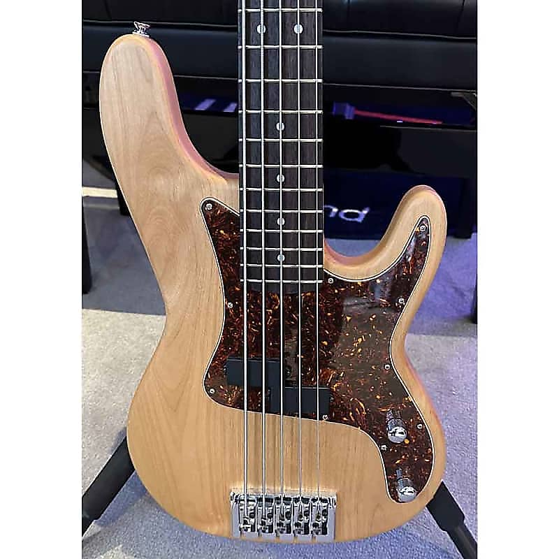Carvin USA 5-String P Style Electric Bass - Natural | Reverb